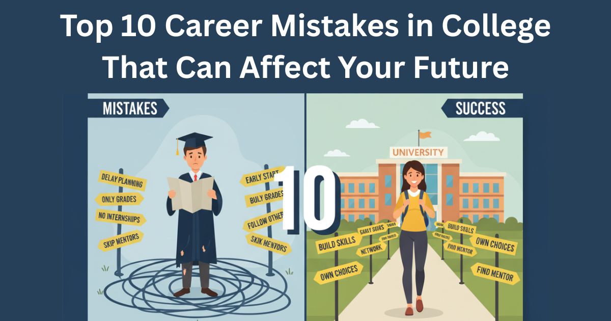 Top 10 Career Mistakes in College | That Can Affect Your Future